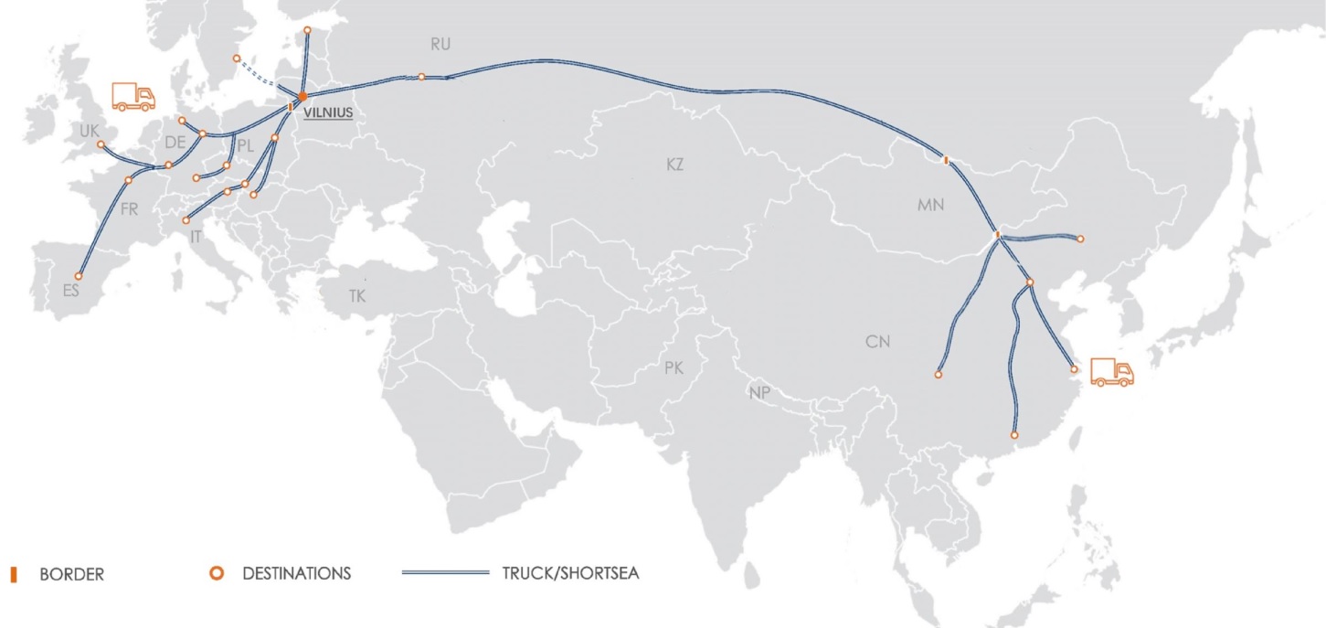 FTL Services Between Mainland China and Europe via Mongolia ...
